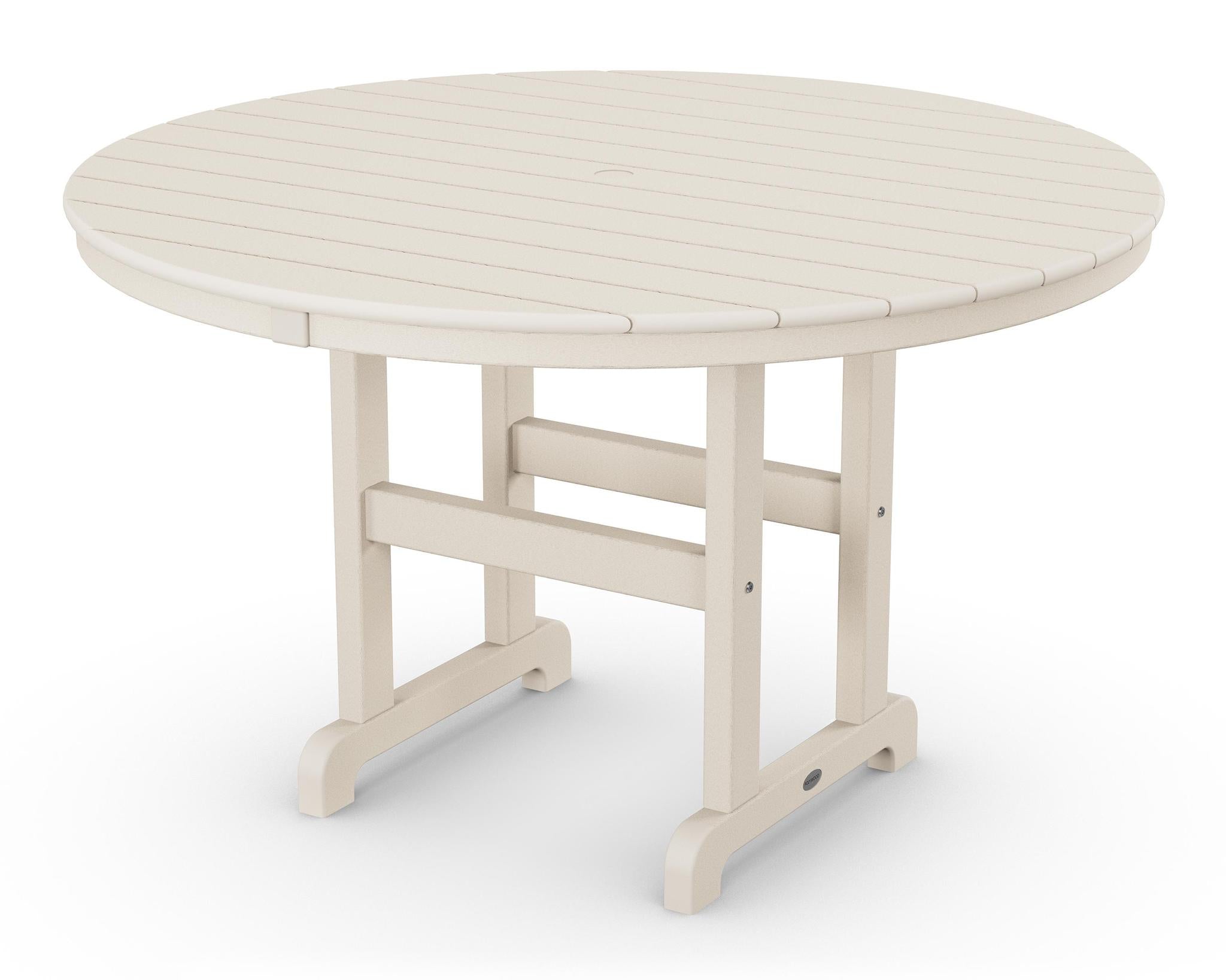 Polywood: 48" Round Farmhouse Dining Table